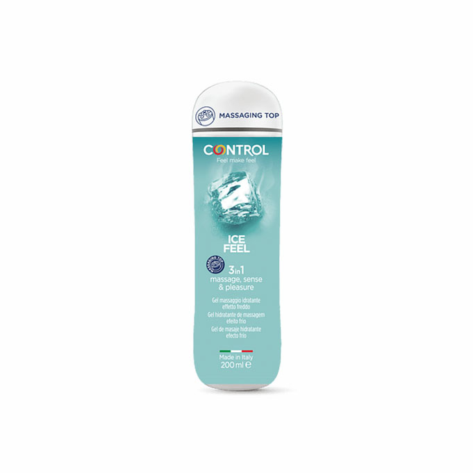 Control Ice Feel Gel Massagem 3em1 200 ml - 7064360 | Wayfarma